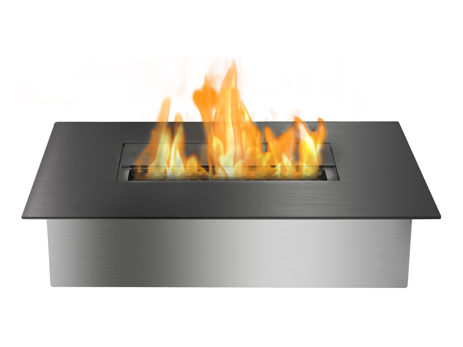 IGNIS® | Black Ventless Fireplace Insert – Ethanol - EB1400