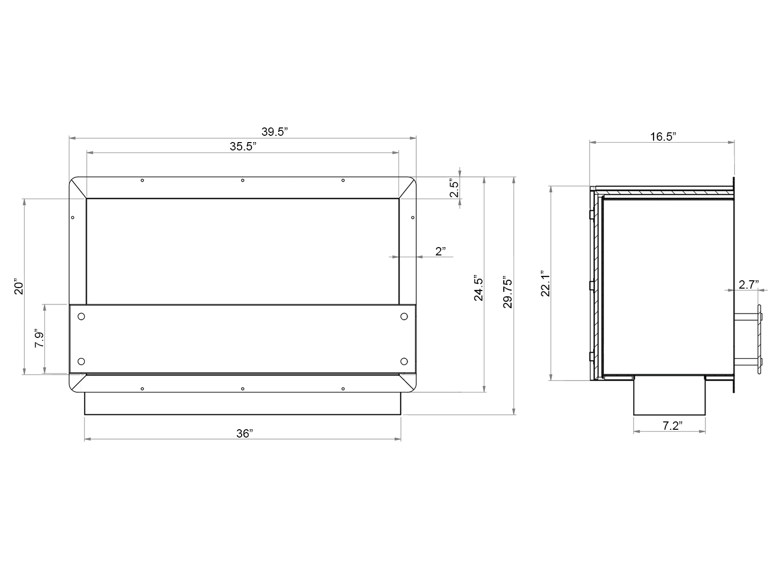 Patented Ventless Zero-Clearance Firebox Inserts - IGNIS®