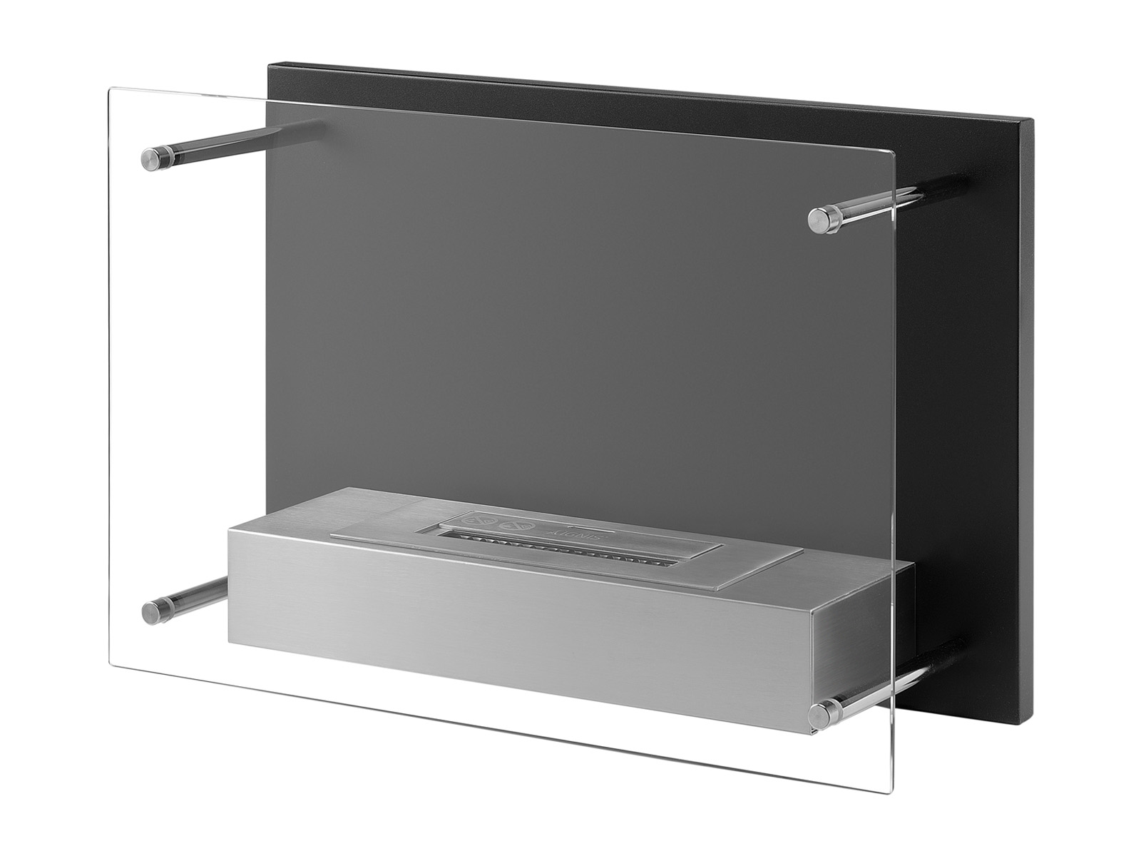 IGNIS® | Small Ventless Wall Fireplace – Senti