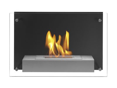 IGNIS® | Stainless Wall Mount Ethanol Fireplace – Ferrum